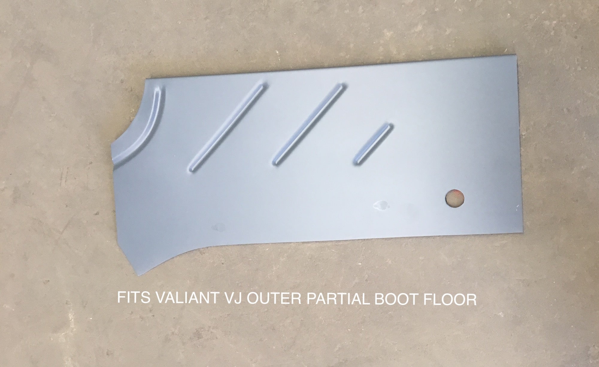 FITS OUTER PARTIAL BOOT FLOOR SUITS VJ VALIANT – automotive panel craft