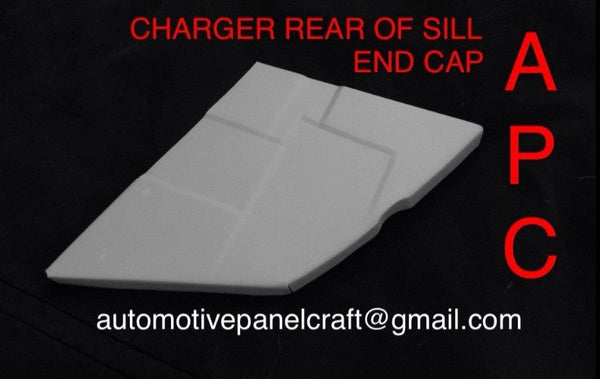 VALIANT CHARGER REAR OF SILL END CAPS – automotive panel craft