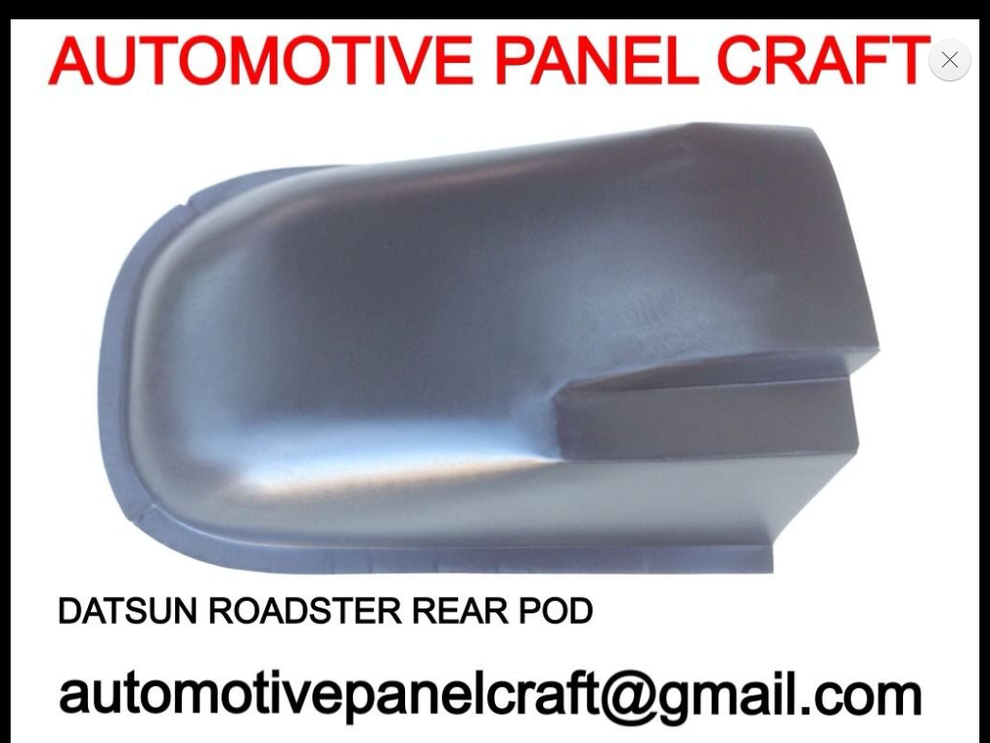 DATSUN ROADSTER FRONT PODS – automotive panel craft